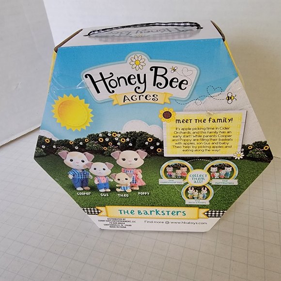 Toys | New Honey Bee Acres The Barksters Dog Family Gus Theo Poppy ...